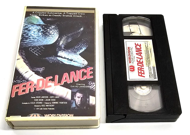 FER-DE-LANCE VHS DAVID Janssen World Vision Big Box Canada £22.72 ...
