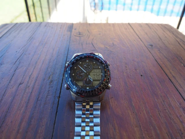 CITIZEN PROMASTER NAVIHAWK World Time wristwatch C300-Q00214 men's ...