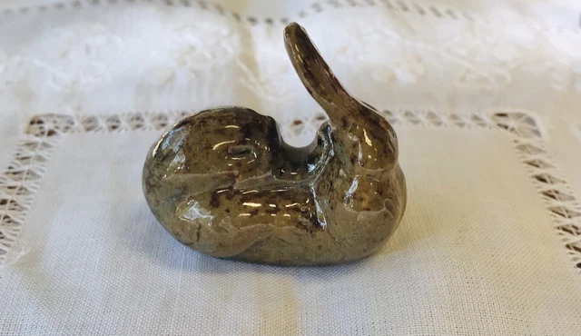 BENDIGO POTTERY PLATYPUS Vintage Salt Glazed Figurine Australian $60.00 ...