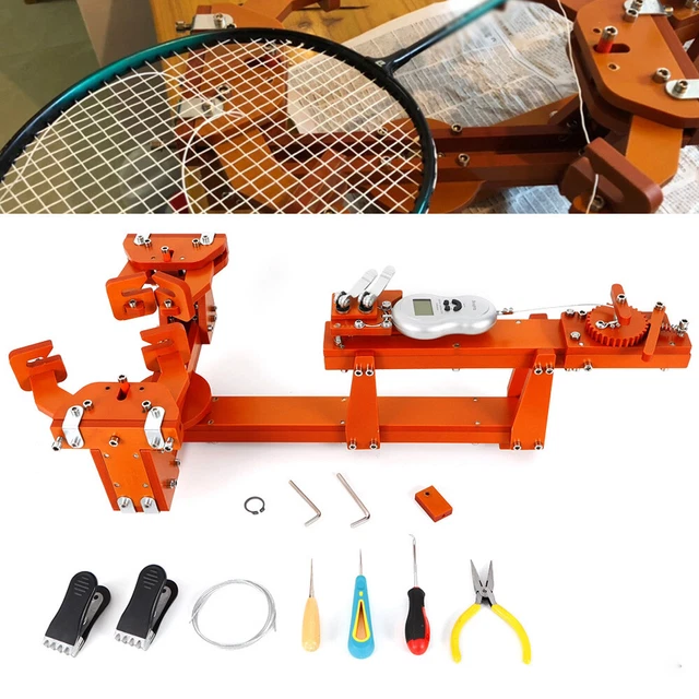BADMINTON RACQUET/RACKET STRINGING Machine Stringer Racket Stringer ...