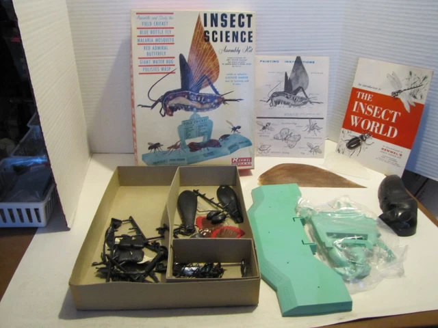 VTG RENWAL INSECT Science Assembly Kit In Original Box Complete? Used ...