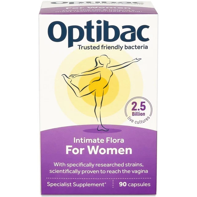 OPTIBAC PROBIOTICS FOR Women – 90 Capsules £35.02 - PicClick UK