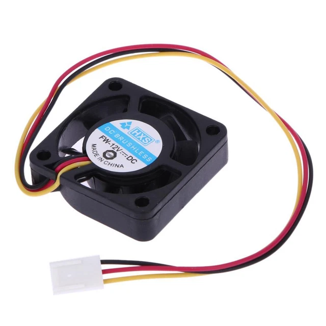 3 PIN 40MM Computer CPU Cooler Cooling Fan PC 4cm 40x40x10mm DC 12V EUR ...