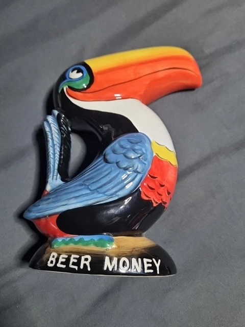 GUINNESS CERAMIC TOUCAN Beer Money Box Vintage/Retro/Breweriana/Pub ...