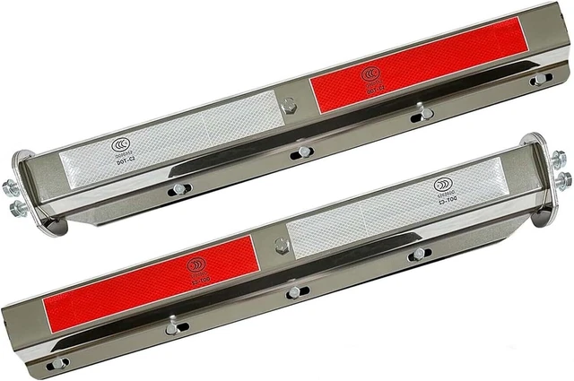 29.92& STAINLESS STEEL Mud Flap Hanger Spring Loaded 2.5" Bolt for Semi ...