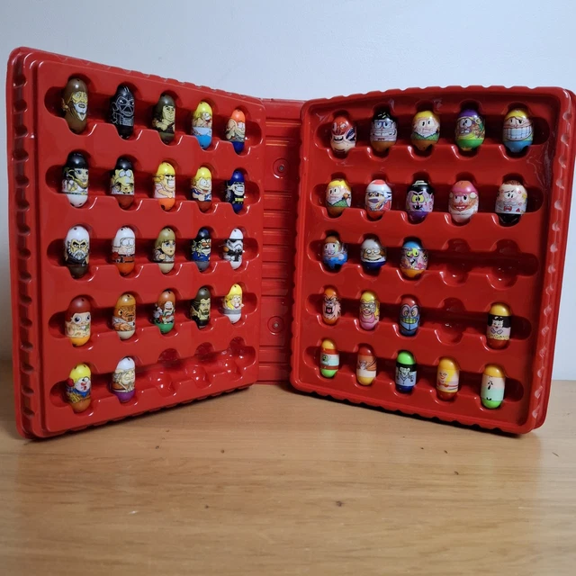 44 X MIGHTY Beanz Toys Mixed Bulk Lot Bundle Set + Case Red 2004 / 2010 ...