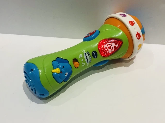 VTECH SING ALONG Microphone sing-along interactive educational animal ...
