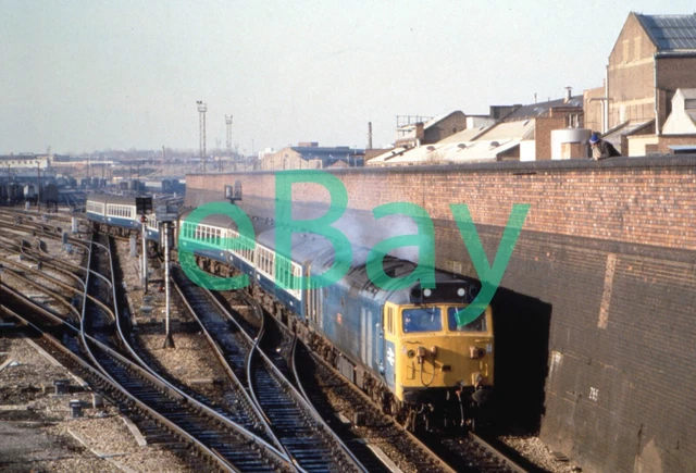 35MM RAILWAY SLIDE of Class 50 50034 @ Old Oak Common £4.99 - PicClick UK