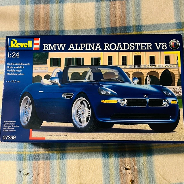 REVELL BMW ALPINA Roadster V8 1/24 plastic scale model kit 07359 £5.00 ...