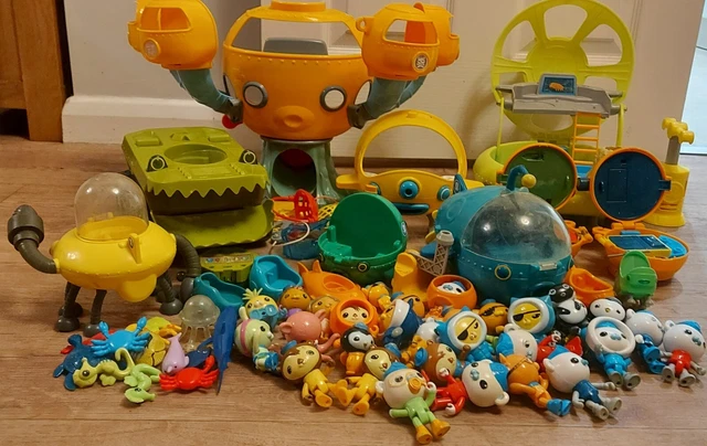 OCTONAUTS TOYS BUNDLE, Octopod, Characters, Sea Creatures, Gups, Remote ...