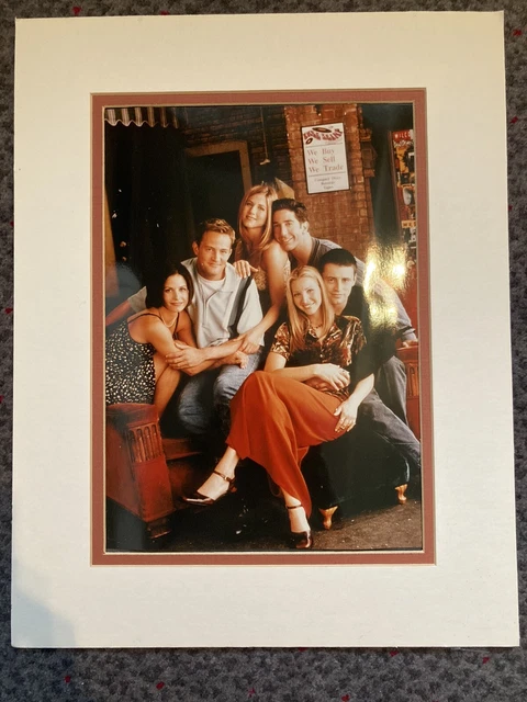 TV SITCOM FRIENDS - Group Photograph - Jennifer Aniston, Matt LeBlanc ...