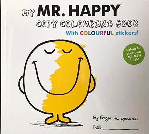 MR MEN MR Happy Colouring, Hargreaves Roger £3.56 - PicClick UK
