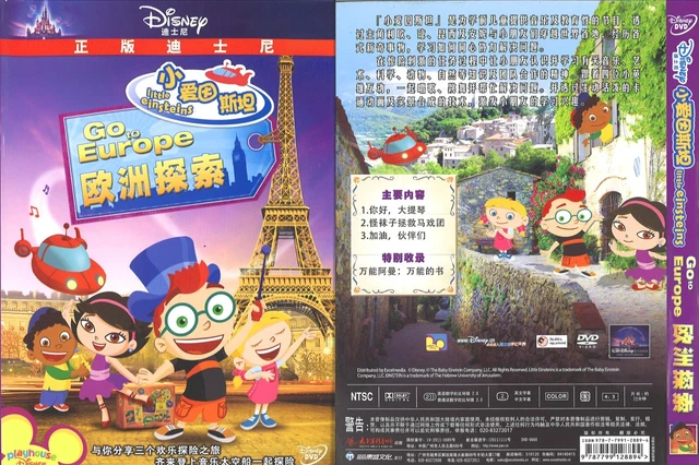 109D NEW SEALED Dvd Region 4 Disney Little Einsteins Go To Europe $11. ...