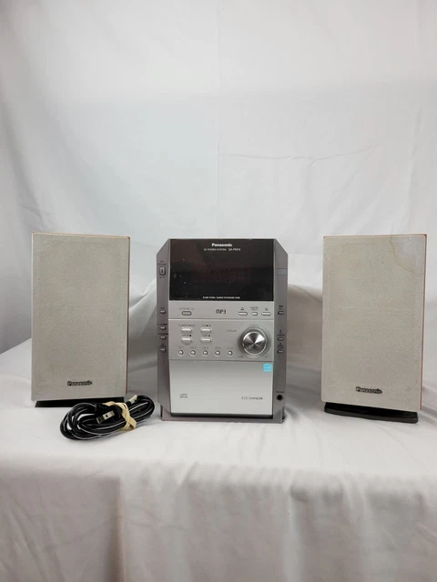 PANASONIC CD, CASSETTE, AM/FM Stereo System Model SA-PM19 $149.97 ...