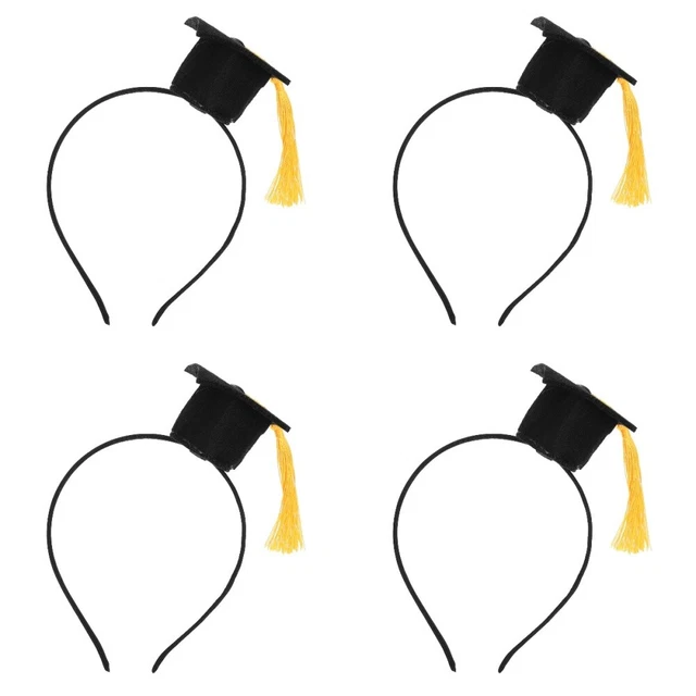 SAISON DES DIPLÔMES 4x bandeau de graduation coiffe de graduation ...