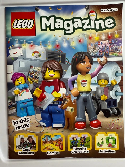 LEGO MAGAZINE #5 Nov-Dec 2024 November December Comic £3.87 - PicClick UK