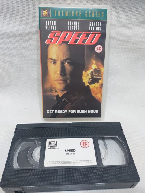 SPEED VHS VIDEO Tape - Keanu Reeves - 1997 Premiere Series £4.20 ...