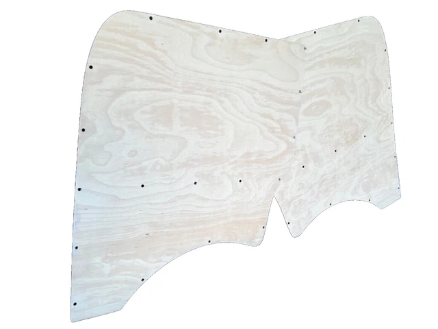 VW TRANSPORTER T5 T6 - 5.5mm Plywood Rear Quarter Panels - Kombi Full ...