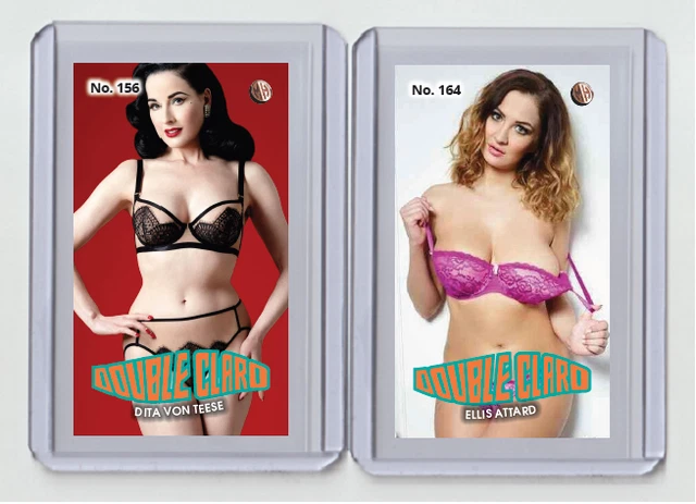 DITA VON TEESE rare MH Double Claro #'d 3/3 Carte Tabac No. 156 EUR 5,52 - PicClick FR