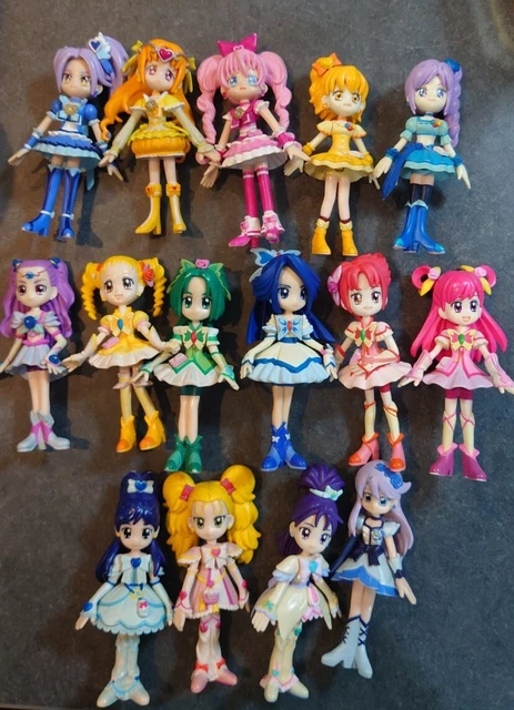 Glitter Force Smile Precure Figure Toy Cure Doll 6 Set Pretty Cure