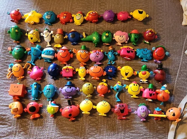 MR. MEN AND Little Miss Figures McDonalds Happy Meal Toys $92.00 ...
