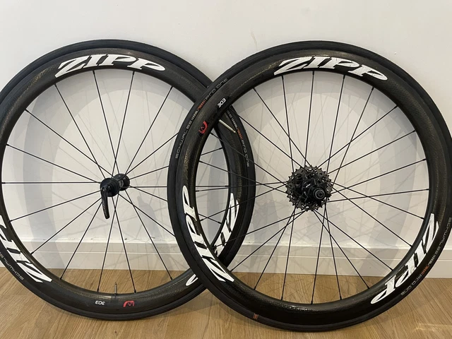 ZIPP 303 FIRECREST rim brake wheel set, Dura ace cassette plus Zipp ...