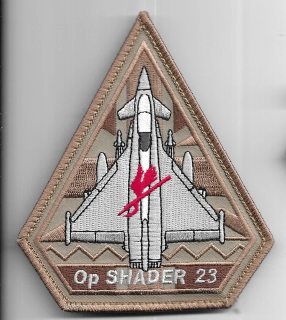 RAF PATCH 6 Squadron Op Shader 2023 Typhoon Royal Air Force Squadron ...