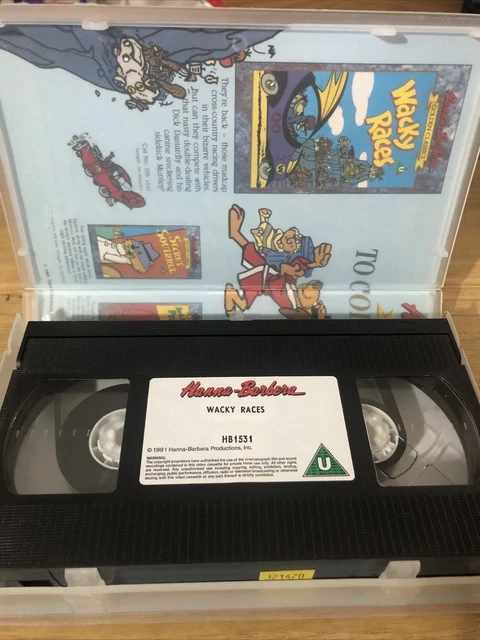 WACKY RACES (VHS, 1991) Hanna Barbera Golden Classics. £11.90 - PicClick UK