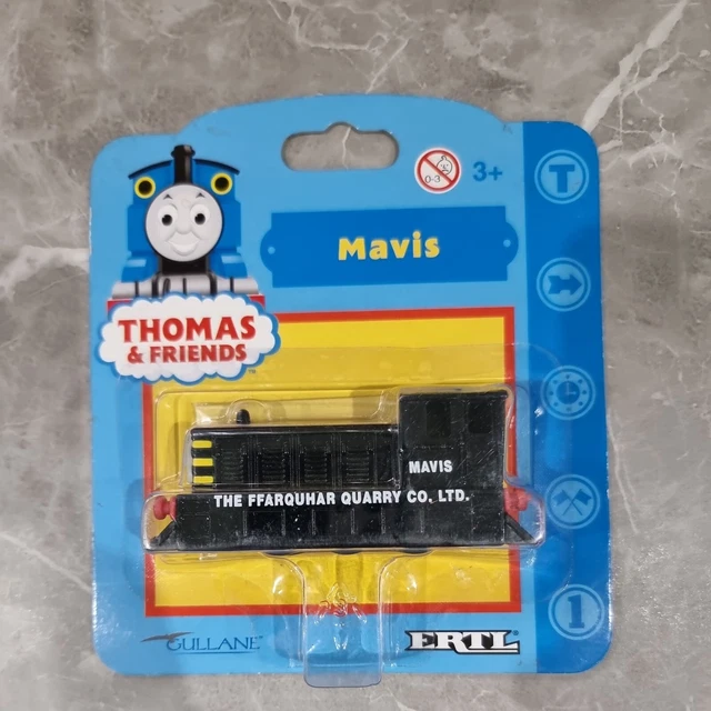 THOMAS THE TANK Engine & Friends ERTL MAVIS TRAIN DIECAST NEW AND ...
