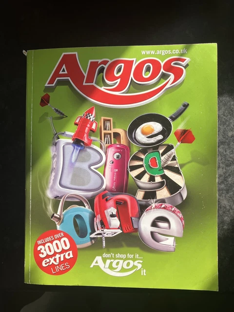 RARE VINTAGE 2006 Argos Extra Catalogue Autumn/Winter £19.43 - PicClick UK