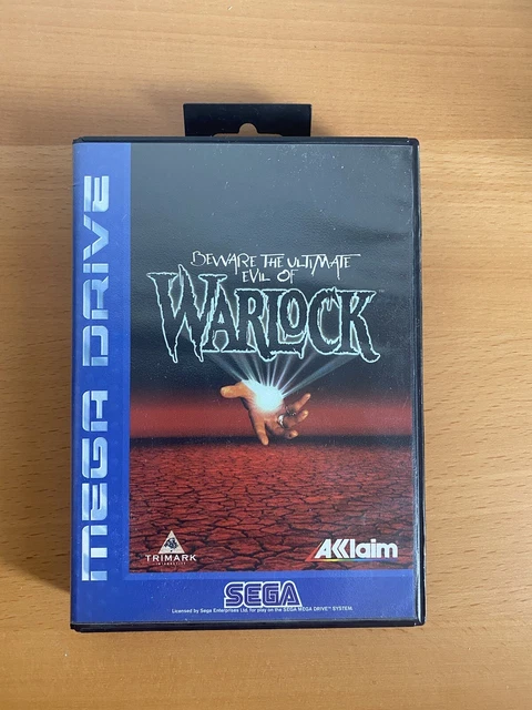 SEGA MEGA DRIVE - Beware The Ultimate Evil Of Warlock mit OVP ...