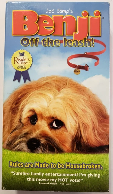 BENJI OFF THE Leash VHS 2004 £7.15 - PicClick UK