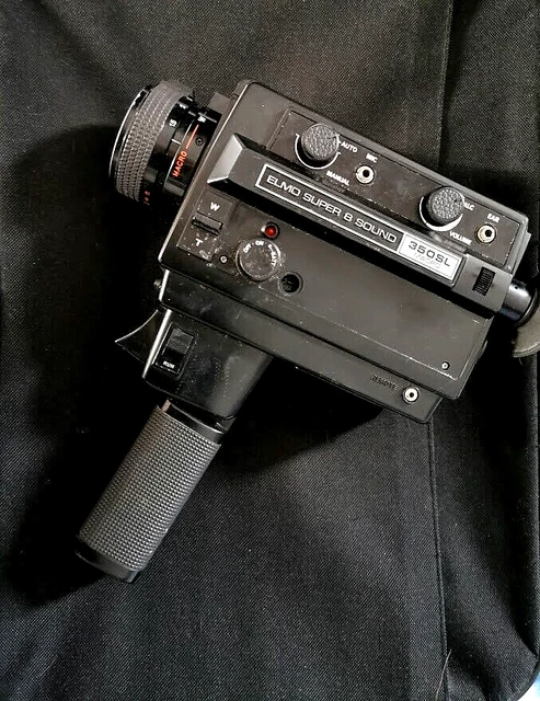 VINTAGE MADE JAPAN Elmo 350Sl Sound Super 8 Video Camera £47.53 ...