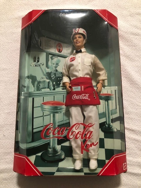 MUÑECA KEN BARBIE Coca-Cola Soda Jerk Edición Coleccionista #25678 ...