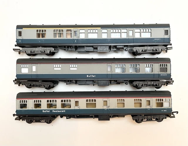 LIMA HO BR MK I INTERCITY COACHES. 2 BUFFET RESTAURANTS . ONE 1st CLASS ...