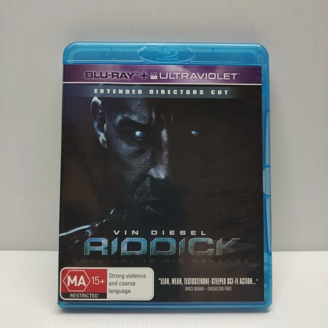 RIDDICK | BLU-RAY + Uv (Director's Cut Edition, Blu-ray, 2013) Region B ...
