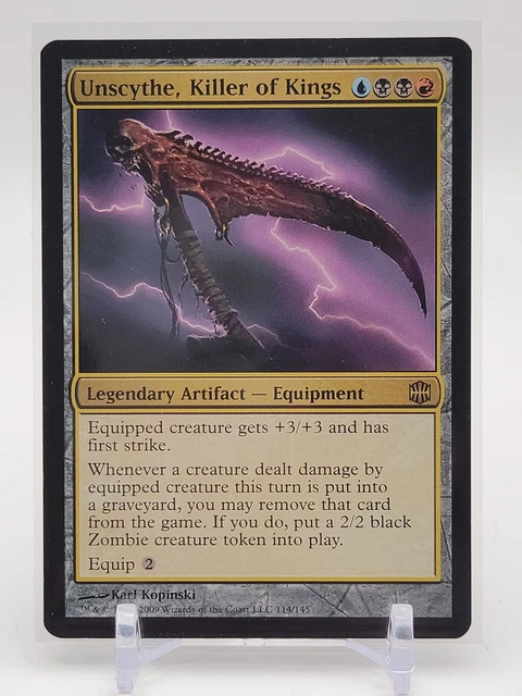 MAGIC THE GATHERING - Unscythe, Killer of Kings - Alara Reborn comme ...