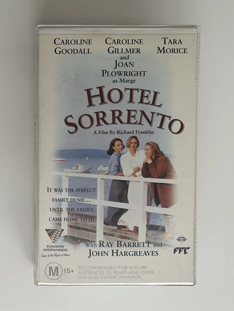 HOTEL SORRENTO [VHS] Roadshow Ex-Rental Big Box Clamshell Video Tape ...