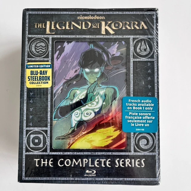 THE LEGEND OF Korra Complete Series Blu-ray SteelBook Collection Limited Edition $120.00 ...