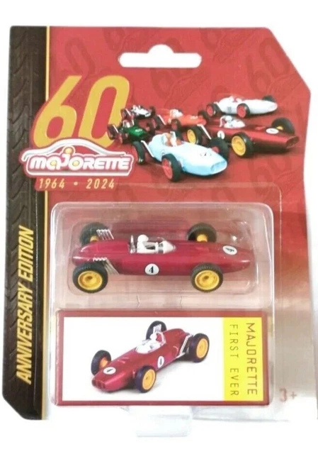 RARE MAJORETTE 60TH ANNIVERSARY DELUXE EDITION F1 rouge LIMITED NEW EUR ...