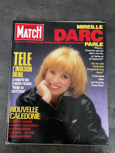PARIS MATCH N°1860 18 janvier 1985 Mireille Darc Juo Iglesias Coppola J28 EUR 3,50 - PicClick FR
