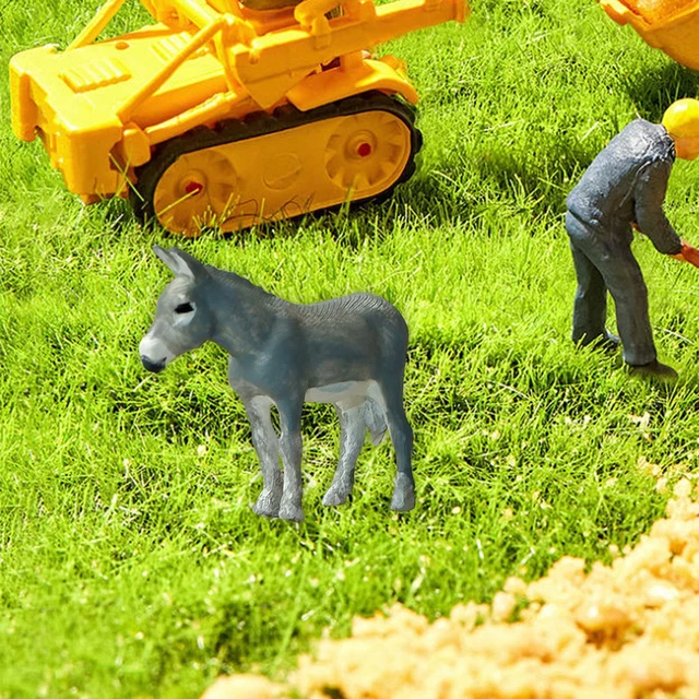 1/64 ANIMAL FIGURINE Desktop Ornament Miniature Scene Micro Landscape £ ...