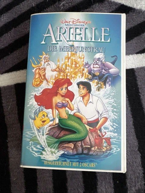VHS - WALT Disney Arielle Die Meerjungfrau ORIGINAL - mit Hologramm PAL 0913/25 EUR 9,00 ...