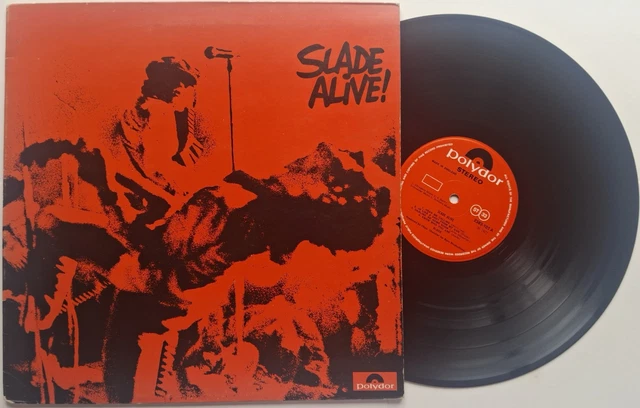 SLADE - SLADE Alive! - 12" Vinyl LP - Polydor Records UK Press 1972 ...