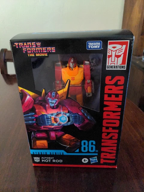 TRANSFORMERS HOT ROD Studio Series 86-04 Movie Voyager Action Figure ...