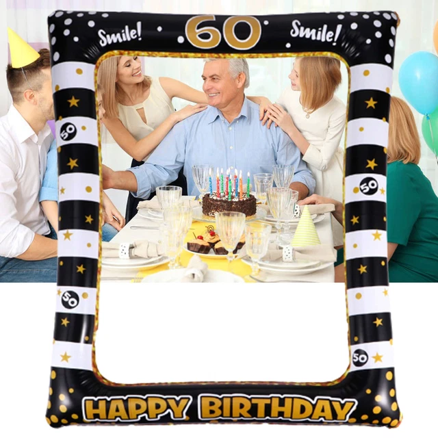 PHOTO BOOTH REUSABLE Durable Birthday Party Inflatable Photo Frame Safe ...