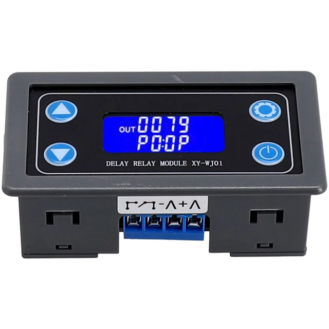ENERGY SAVING TIME Delay Relay Module with LCD Display and Digital ...
