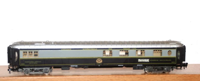 RUNDREISE SERVICEWAGEN CIWL Orient Express - grau/blau - Rivarossi 9662 - Spur N EUR 46,00 ...