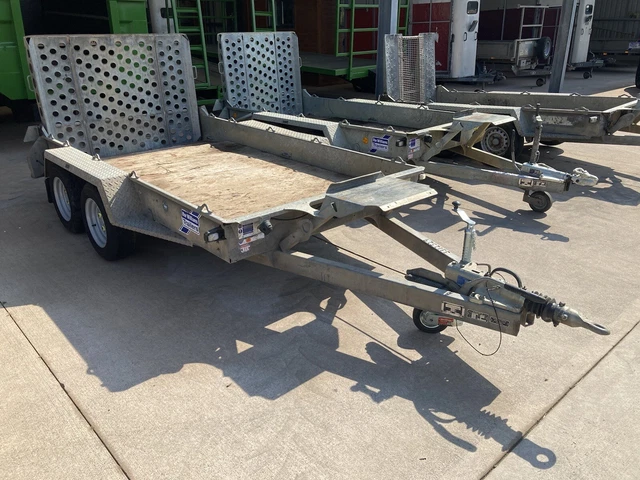 IFOR WILLIAMS PLANT Trailer Fold Down Ramp Digger,9X4, GH94BT, 5 ...