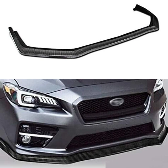 FITS FOR 15-21 Subaru WRX STI CS-Style Front Bumper Body Lip Carbon ...
